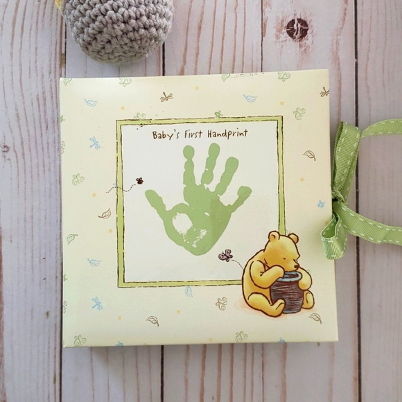 Disney | Other | Disney Classic Pooh Baby Keepsake Handprint Kit Nwt ...